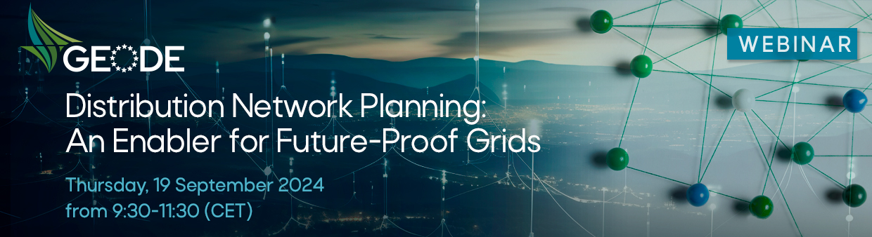 GEODE Webinar – Distribution Network Planning: An Enabler for Future ...